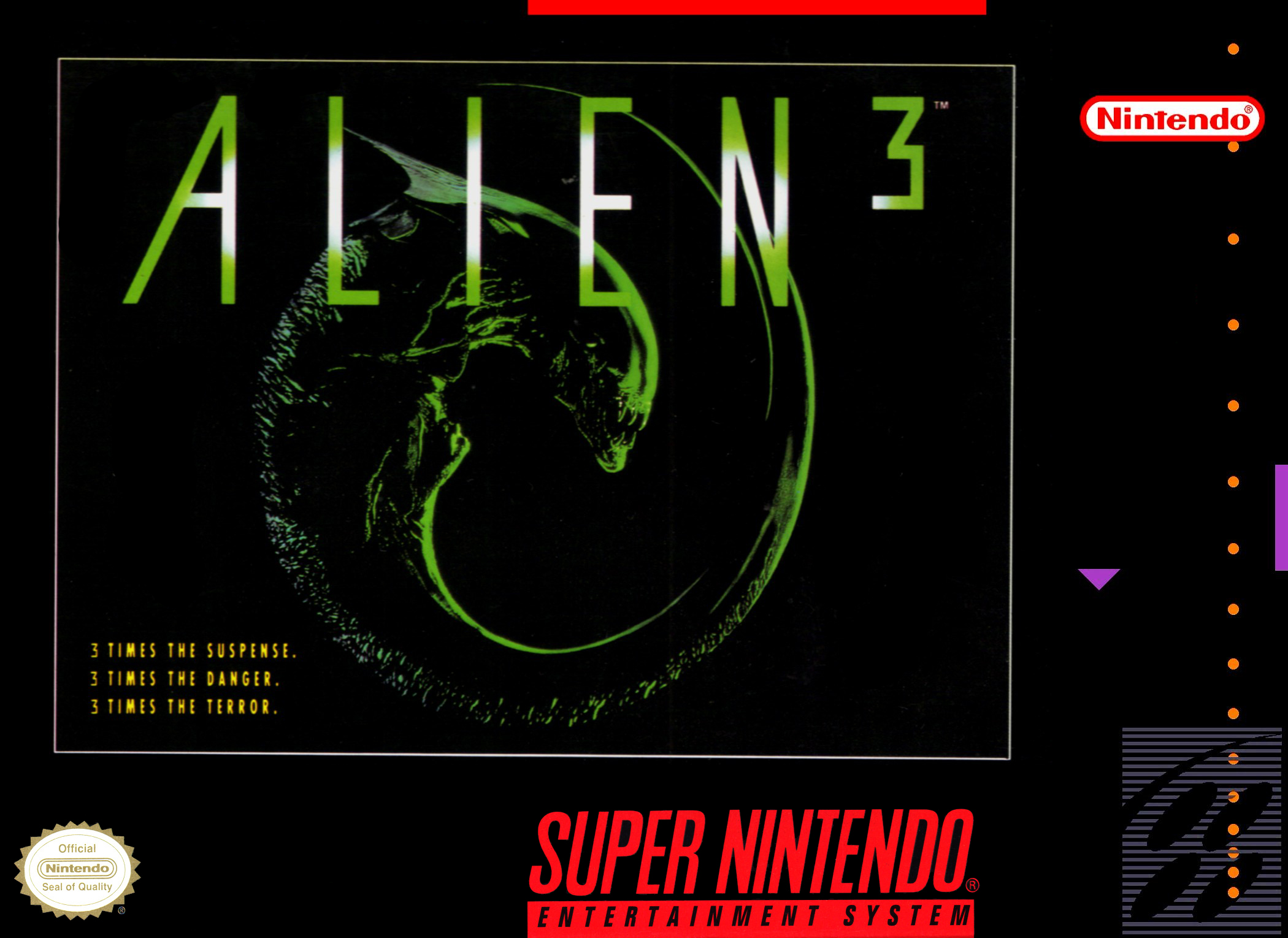 Alien 3 (video game, SNES, 1993) reviews & ratings - Glitchwave video ...