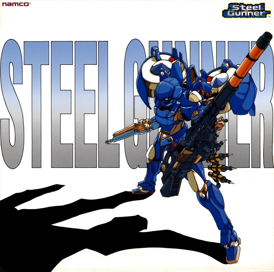 Steel Gunner (video game, light gun shooter, rail shooter, mecha ...
