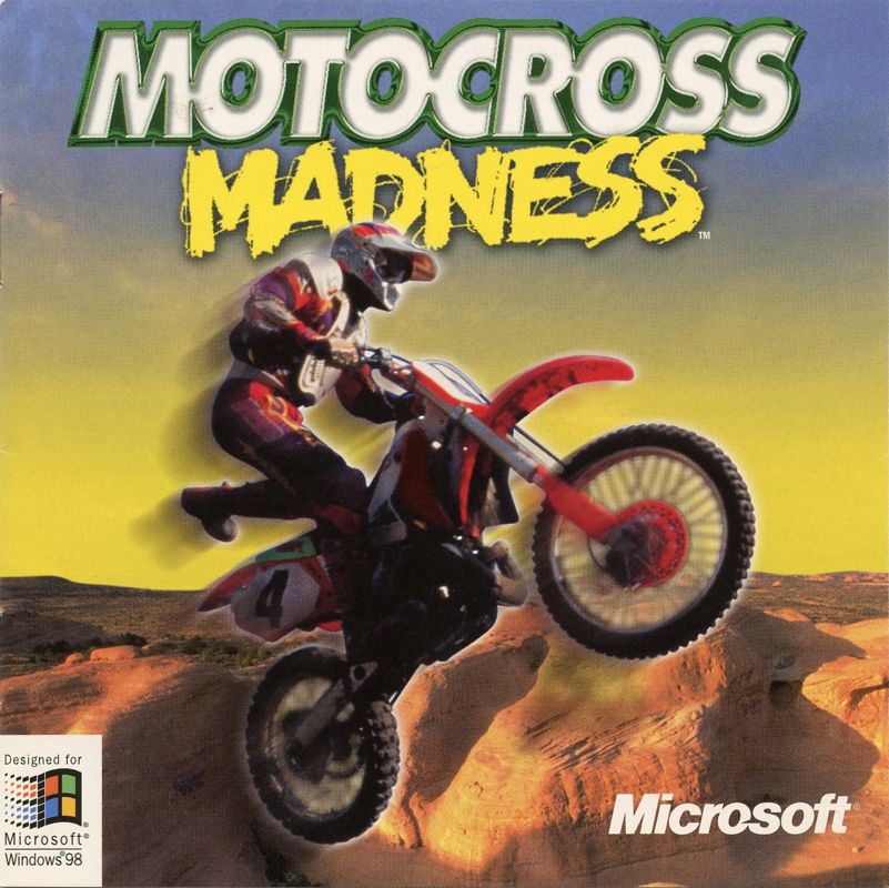 Motocross Madness (video game, motorcycle, arcade racing, off-road ...