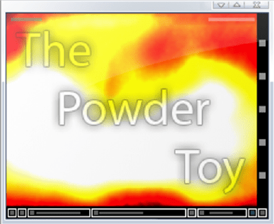 The Powder Toy (video game, powder game, user generated content, side ...