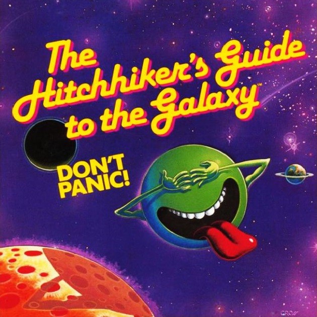 The Hitchhiker's Guide to the Galaxy (video game, text adventure, black ...