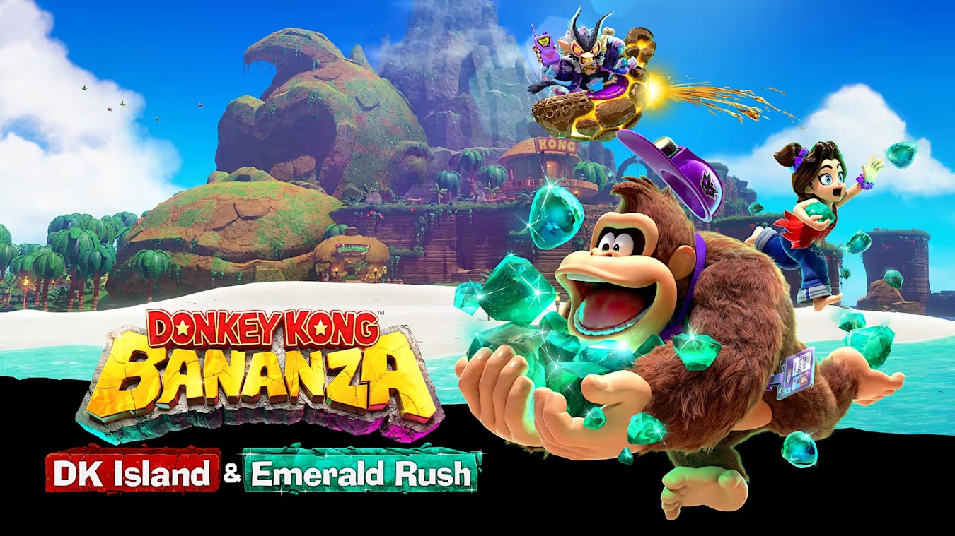 Donkey Kong Bananza: DK Island & Emerald Rush (video game, time limit, destruction, 3D ...