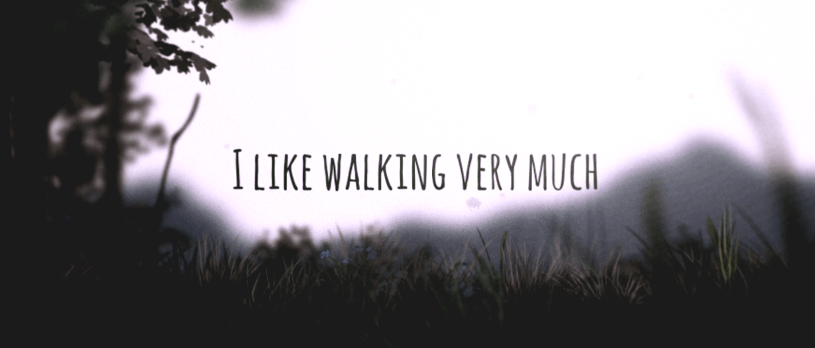 I Like Walking Very Much (video game, narrative exploration, side ...