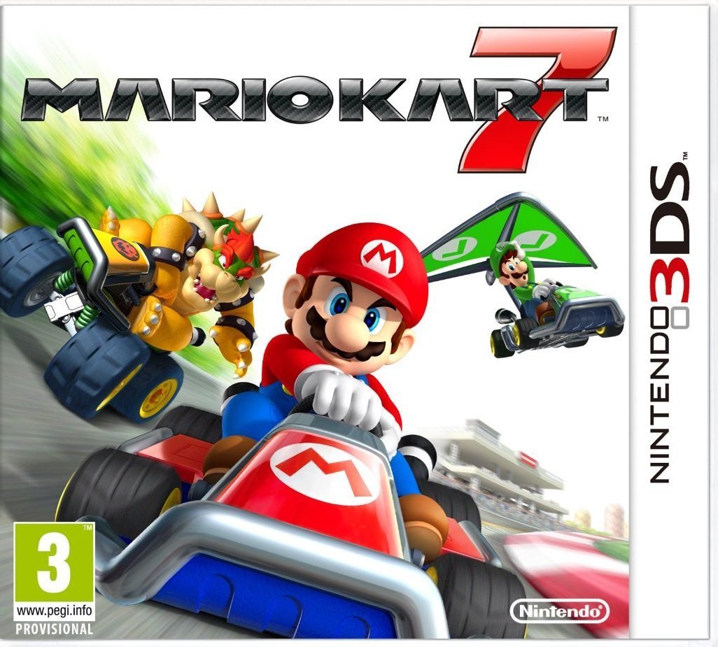 Mario Kart 7 [マリオカート7] (video game, 3DS, 2011) reviews & ratings ...