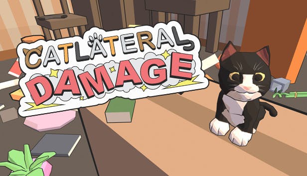 Catlateral Damage (video game, destruction, 3D platformer, first-person ...