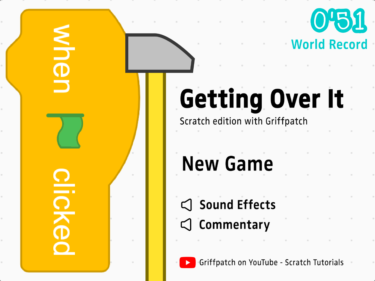 Getting Over It: Scratch Edition With Griffpatch (video game, Browser, 2020) reviews & ratings ...