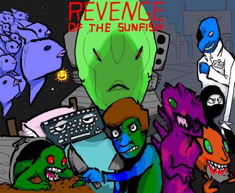 Revenge of the Sunfish (video game, absurdist comedy, surrealism ...