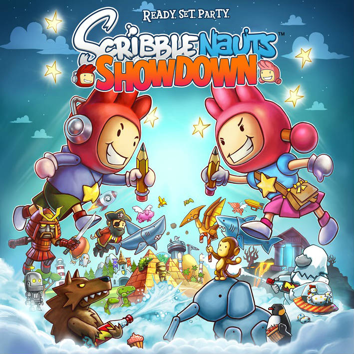 Scribblenauts: Showdown (video game, party, action, side view, real ...