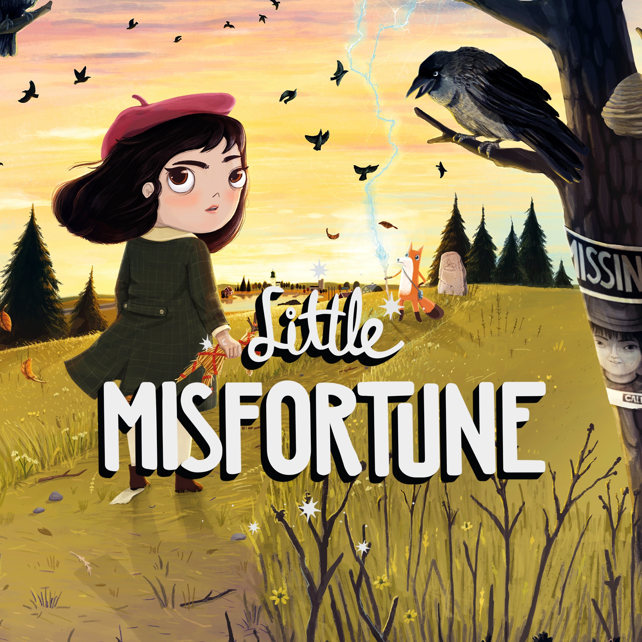 Little Misfortune (video game, point-and-click adventure, low fantasy ...