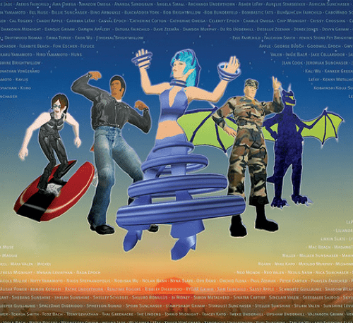 Second Life (video game, MMOSG, user generated content, third-person ...