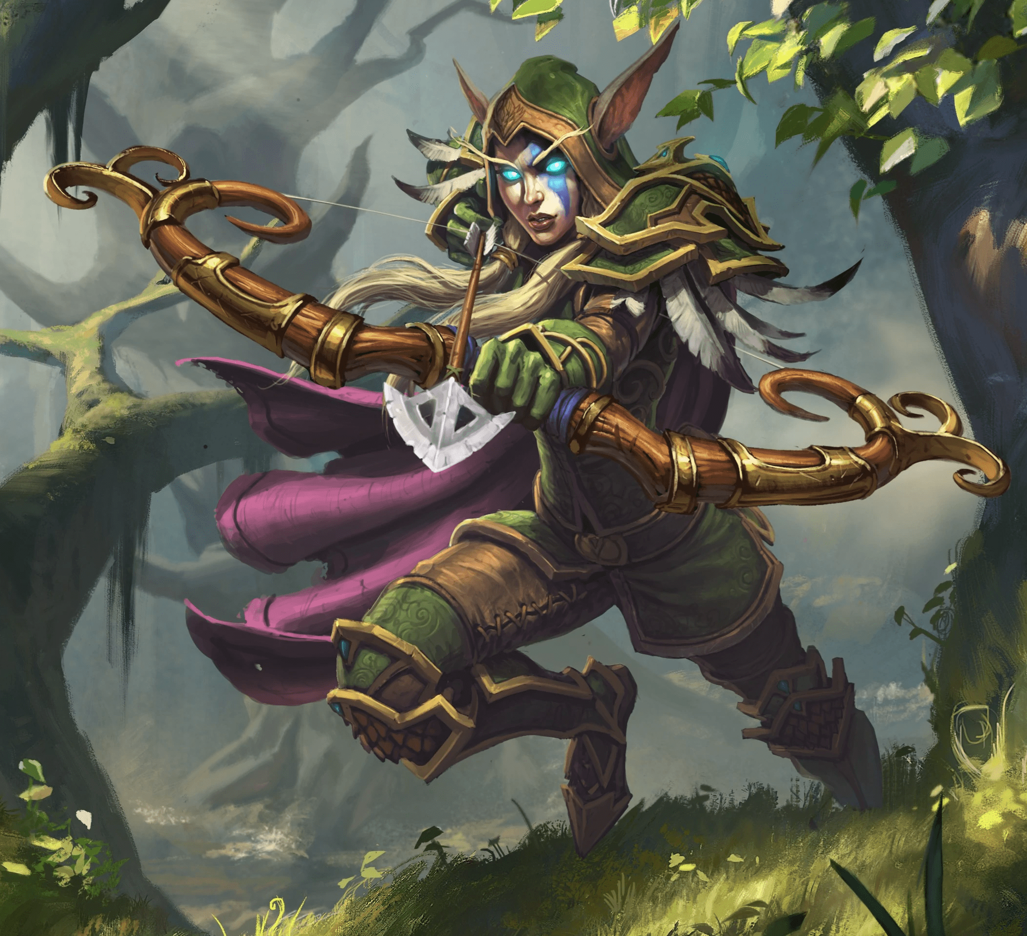 Alleria Windrunner (character) - Glitchwave video games database