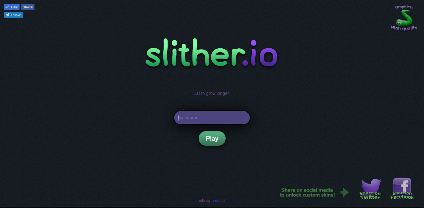 Slither.io (video game, Browser, 2016) reviews & ratings - Glitchwave ...