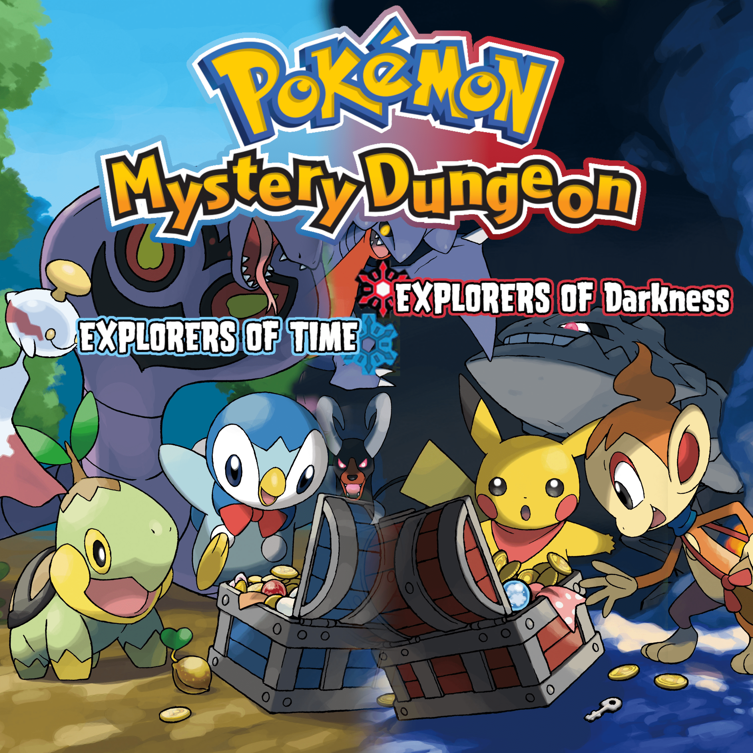 Pokémon Mystery Dungeon: Explorers of Time and Explorers of Darkness ...
