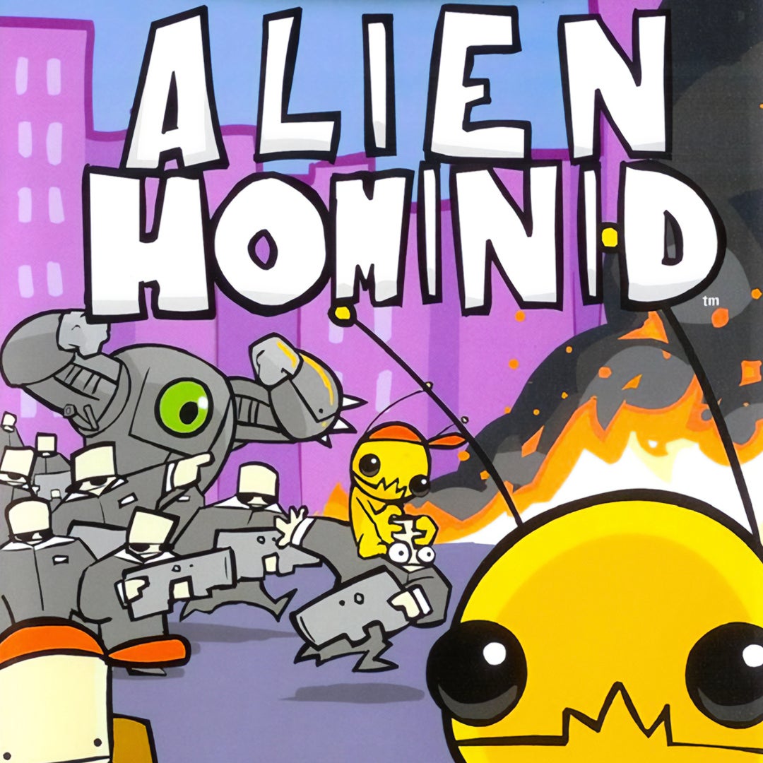 Alien Hominid [Consoles] (video game, alien, run and gun, black comedy ...