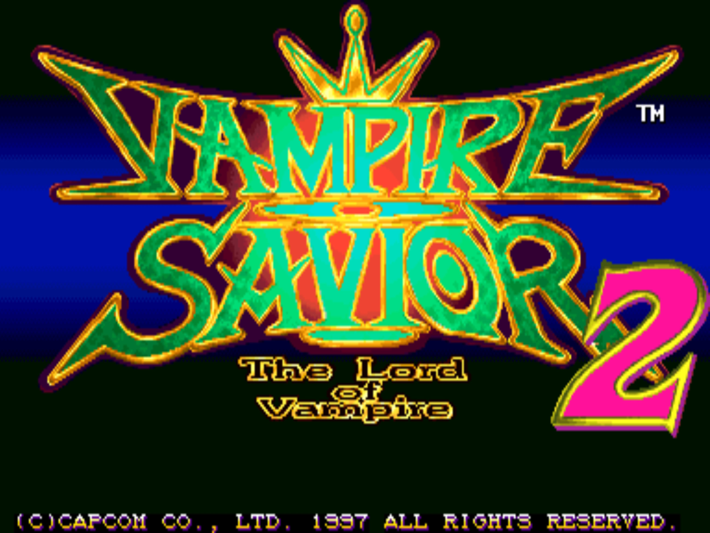 Vampire Savior 2: The Lord of Vampire (video game, gothic, 2D fighting ...