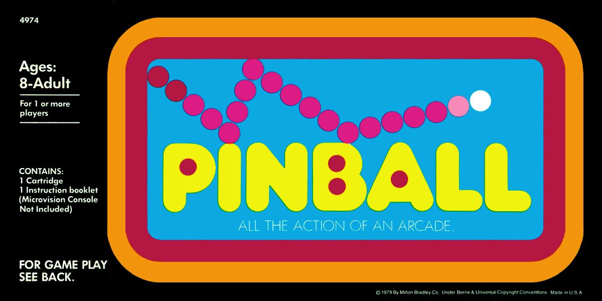Pinball (video game, ball and paddle) reviews & ratings - Glitchwave ...
