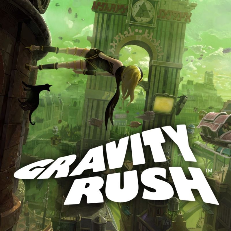 Gravity Daze (video game, action-adventure, open world, steampunk ...