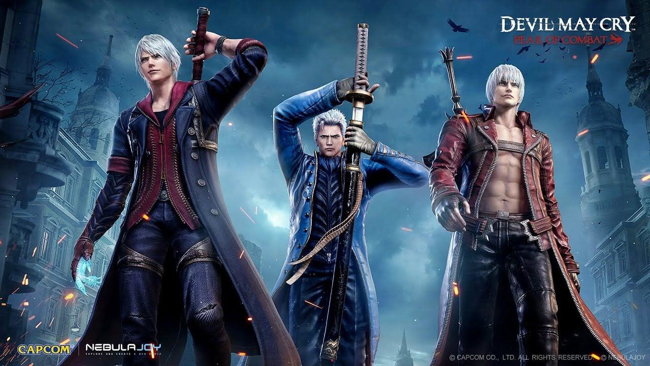 Devil May Cry: Peak of Combat (video game, dark fantasy, stylish action ...