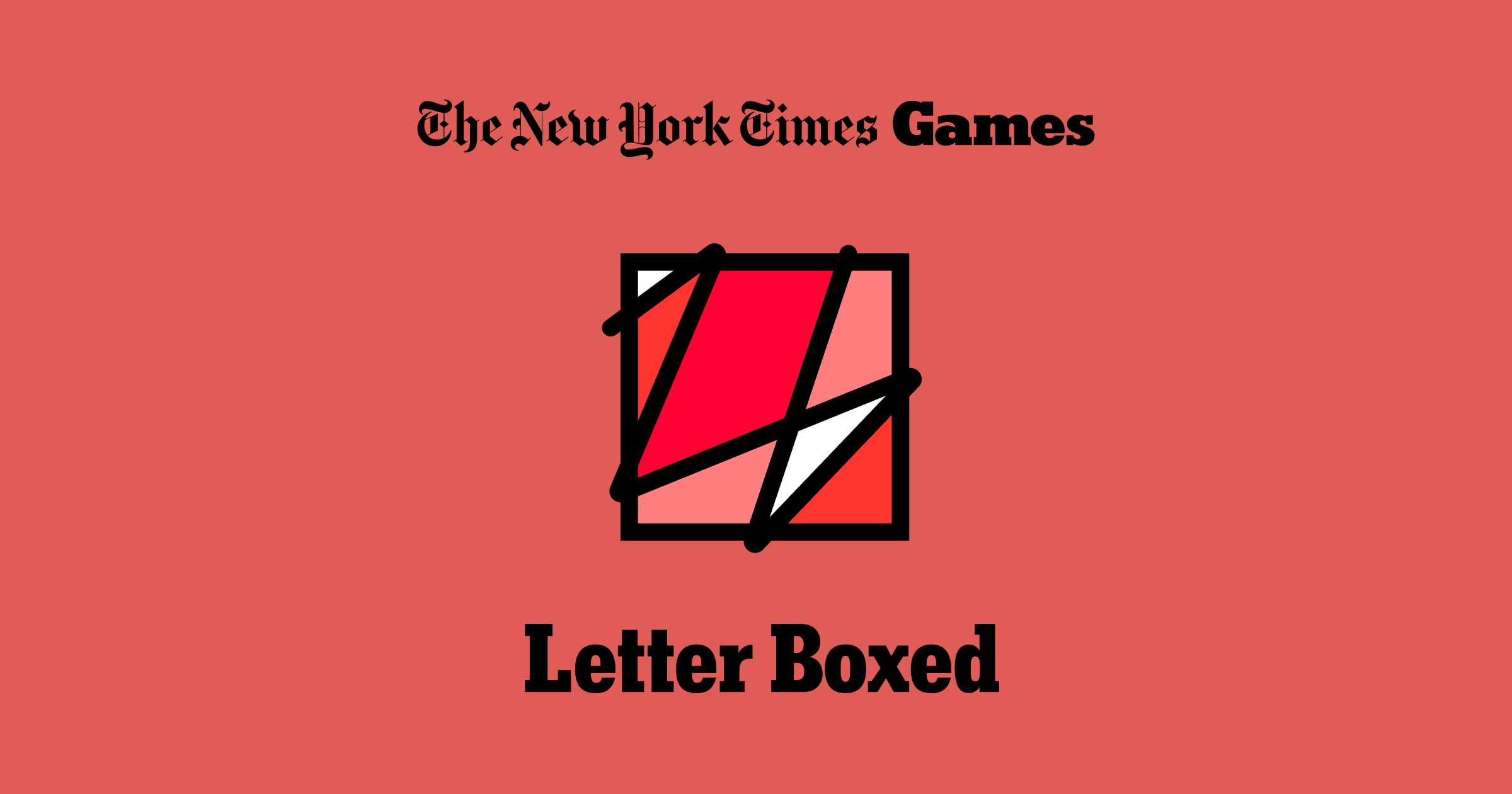 Letter Boxed (video game, daily minigame, puzzle, word game, minimalist ...