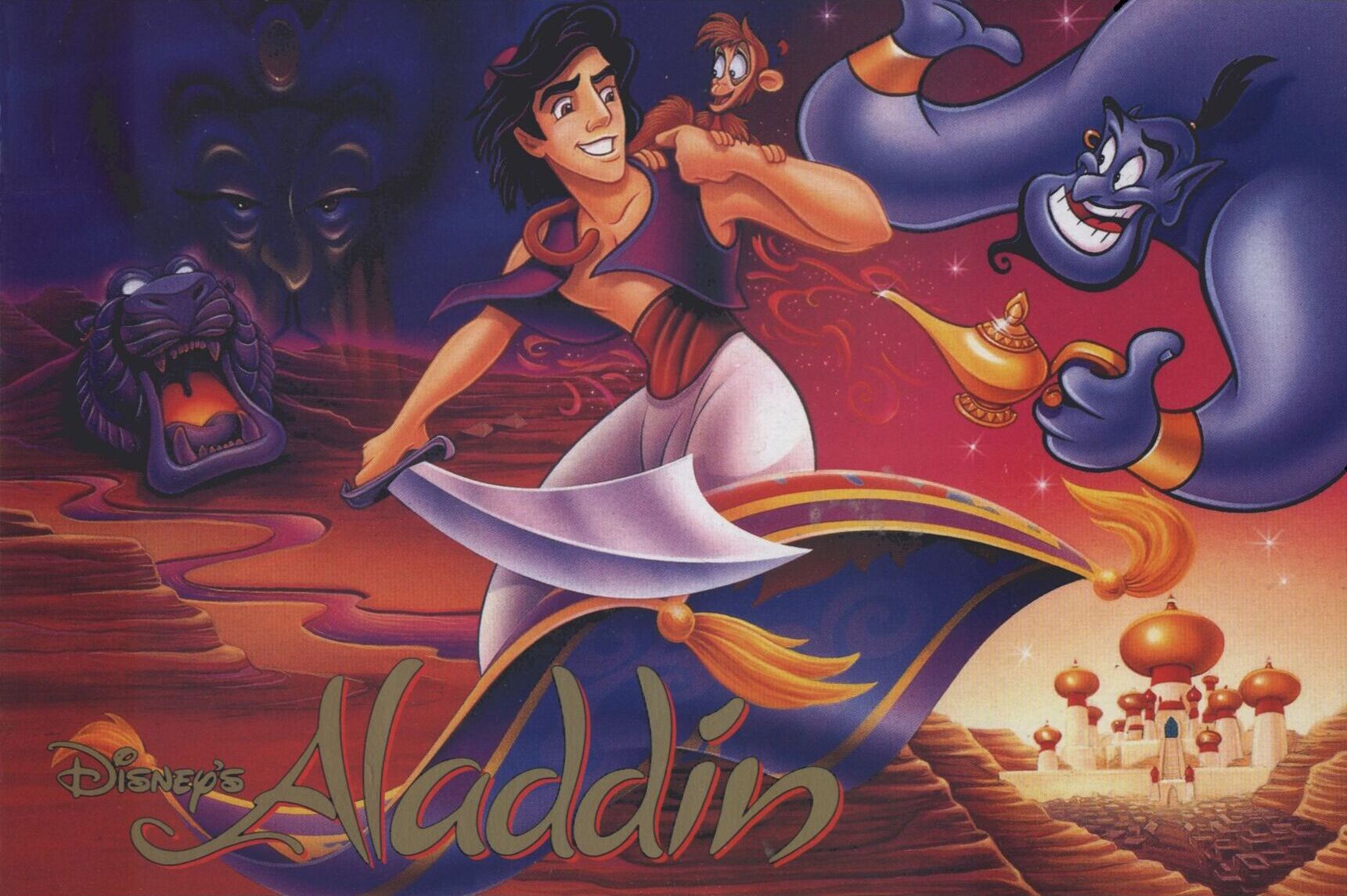Disney s Aladdin SNES video game 2D platformer fantasy side view reviews ratings Glitchwave