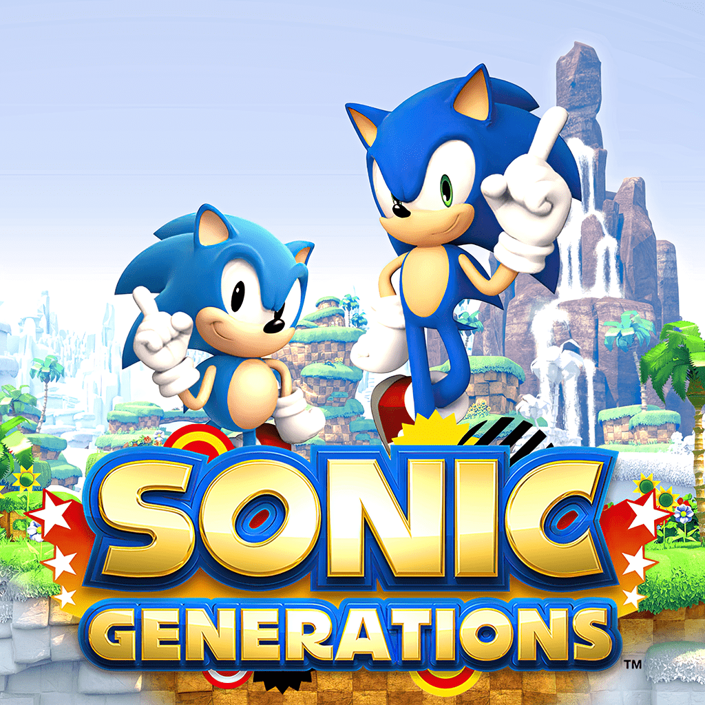 Sonic Generations [3DS] (video game, 2D platformer, science fiction ...