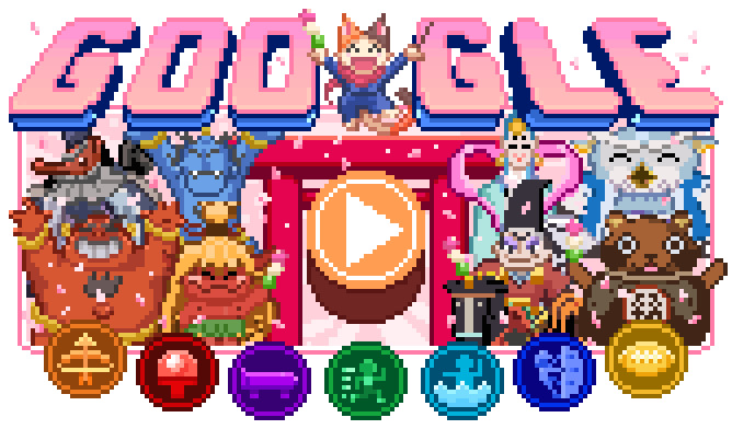 Doodle Champion Island Games (video game, multi-sport event, myth and ...