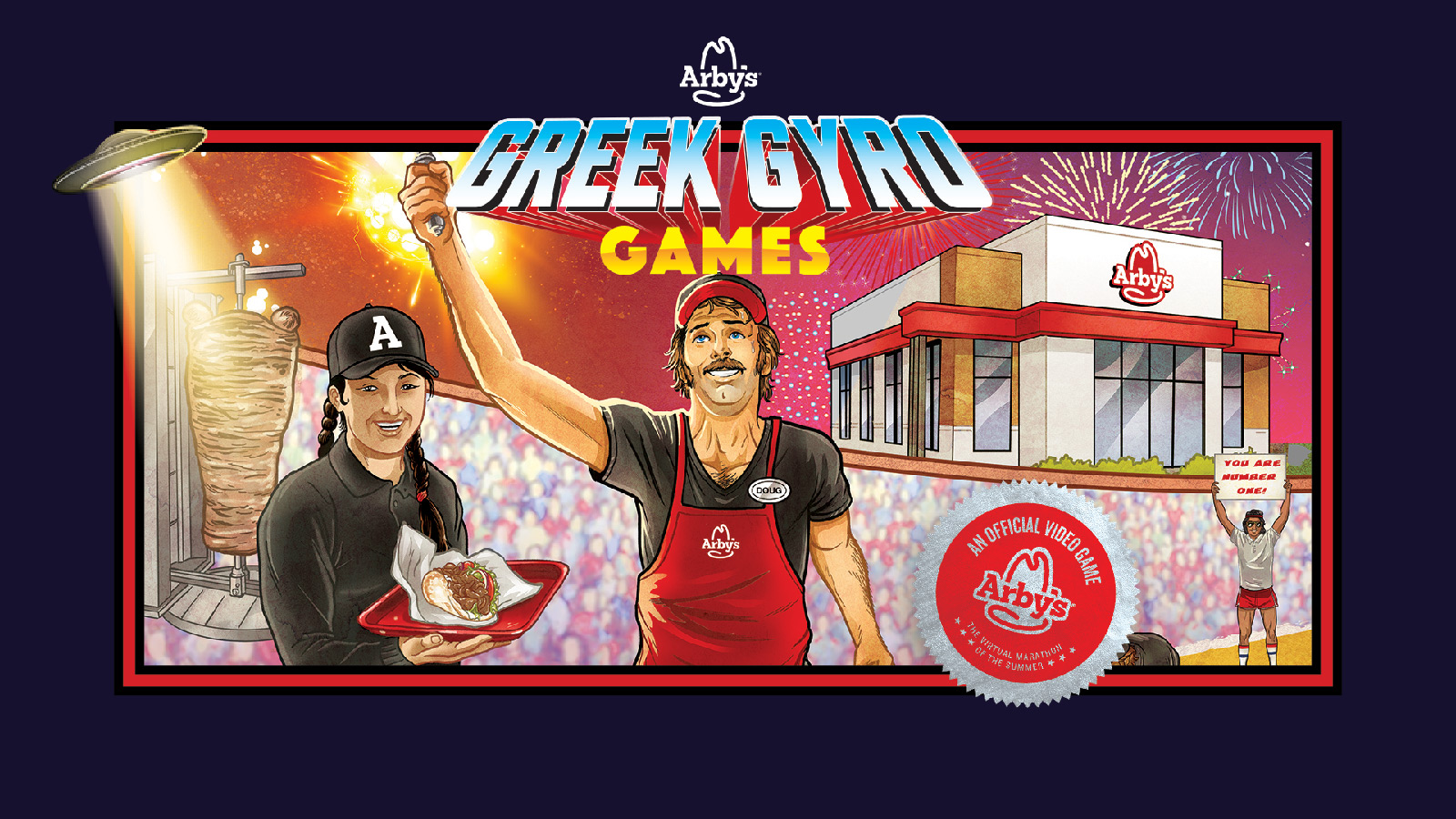Arby's Greek Gyro Games (video game, advergame) reviews & ratings ...