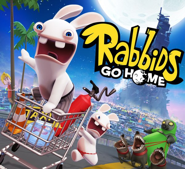 Rabbids Go Home (video game, absurdist comedy, action-adventure ...