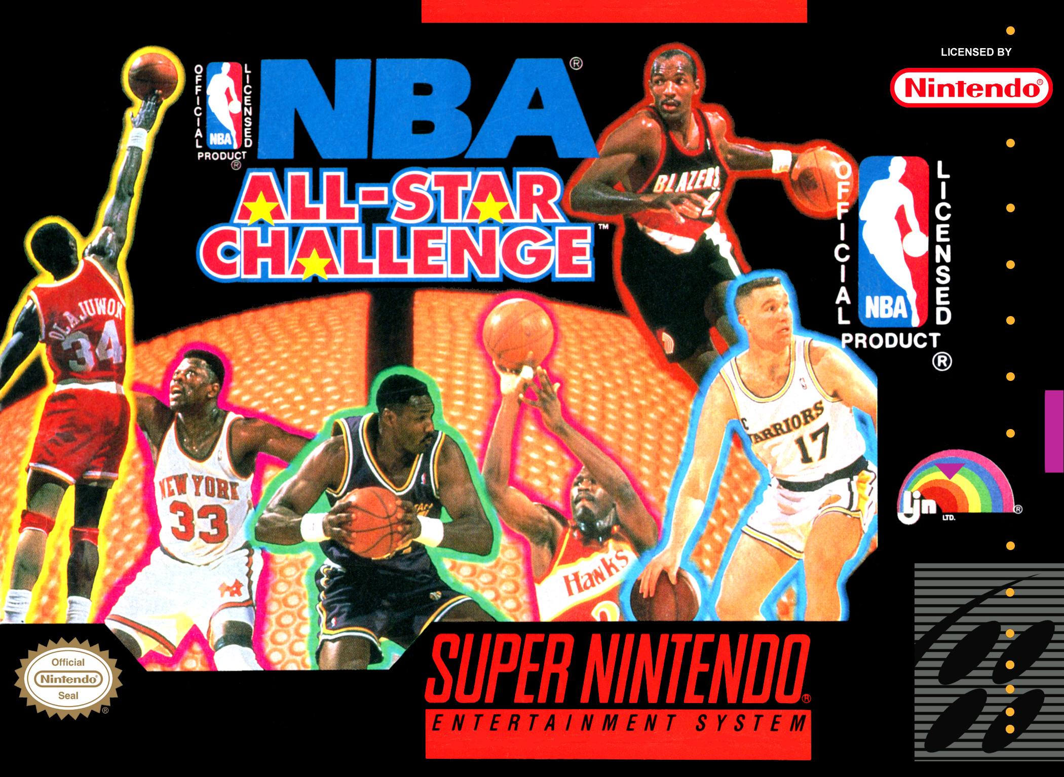 NBA All-Star Challenge (video game, SNES, 1992) reviews & ratings ...