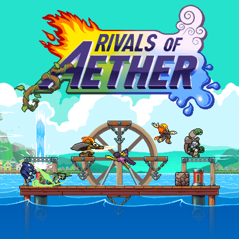 Rivals of Aether (video game, platform fighting, fantasy, side view ...