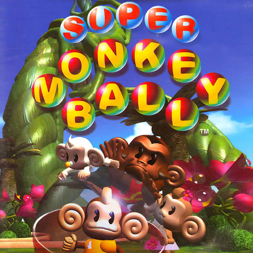 Monkey Ball (video game, rolling platformer, fantasy, third-person ...