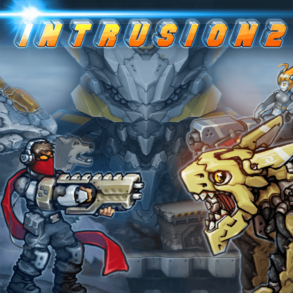 Intrusion 2 (video game, 2D platformer, run and gun, science fiction ...