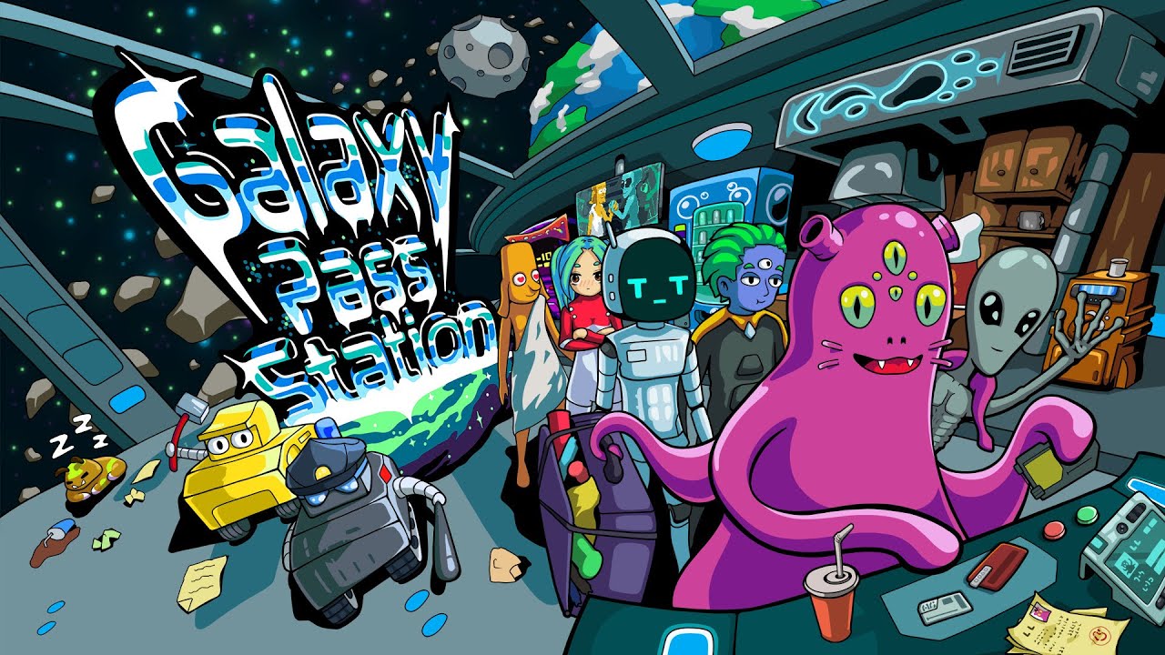 Galaxy Pass Station (video game, construction and management simulation ...