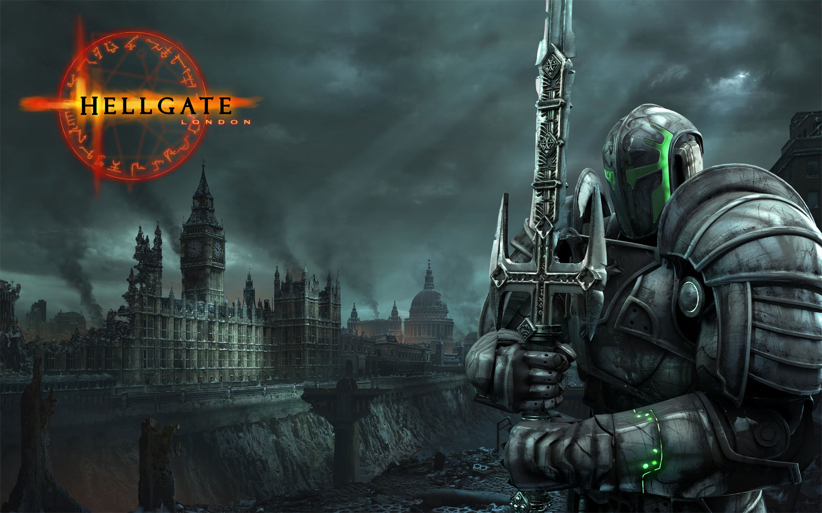 Hellgate: London (video game, post-apocalyptic, diablolike, dark ...
