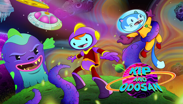 Kip and Odosan (video game, 2D platformer, science fiction, fantasy ...