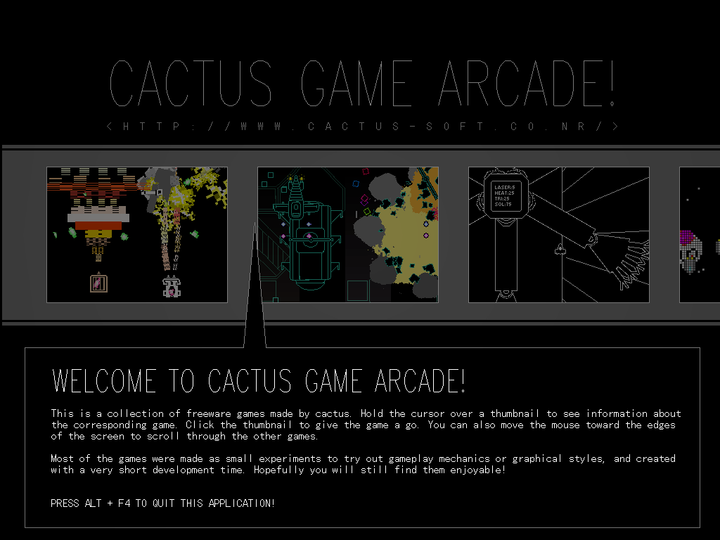 Cactus Arcade (video game) reviews & ratings - Glitchwave video games ...