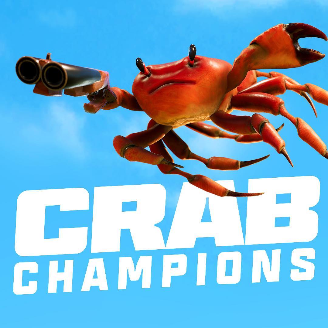 Crab Champions (video game, third-person shooter, action roguelike ...