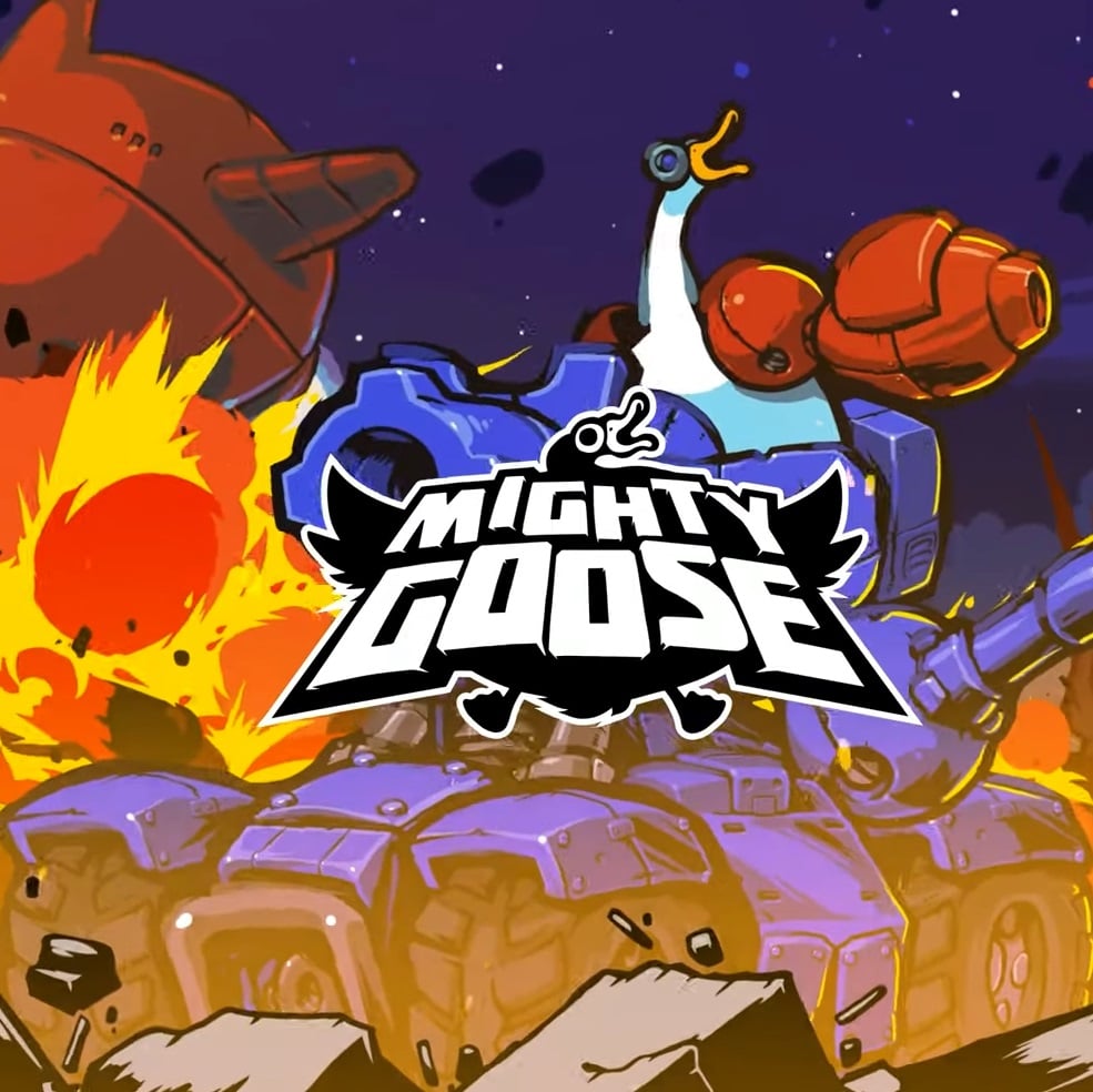 Mighty Goose (video game, run and gun, mecha, side scroller, real-time ...