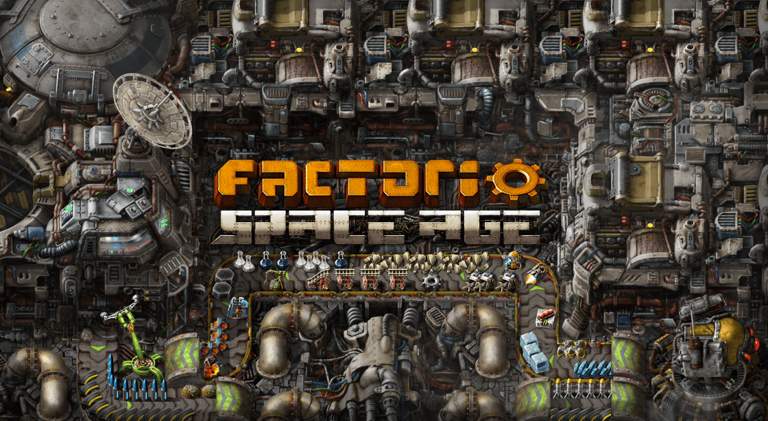 Factorio: Space Age (video game, science fiction, space, sandbox, factory simulation, crafting ...